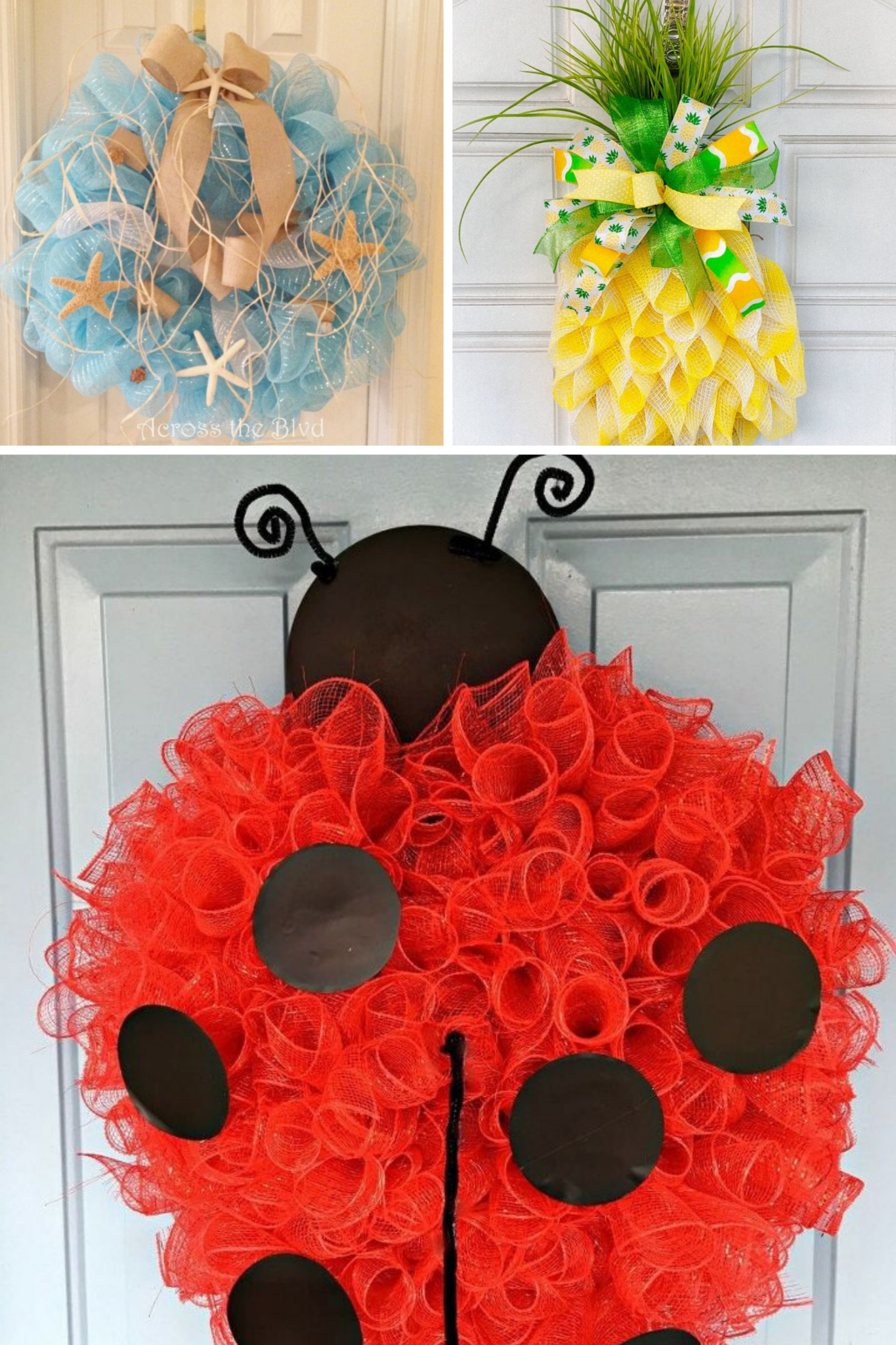 35 Dollar Tree Deco Mesh Ideas – Pink Pop Design