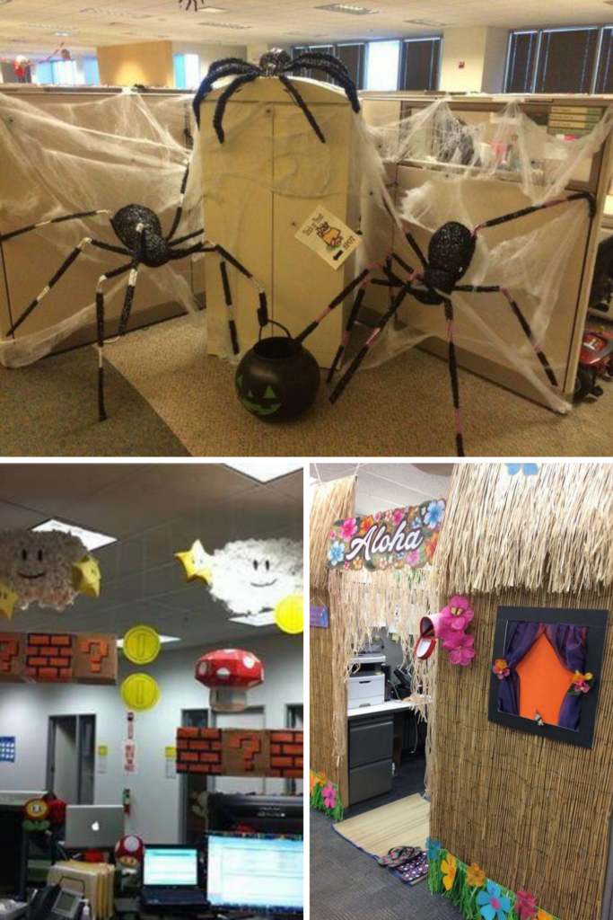 Spooky & Fun Halloween Cubicle Decorating Ideas – Pink Pop Design