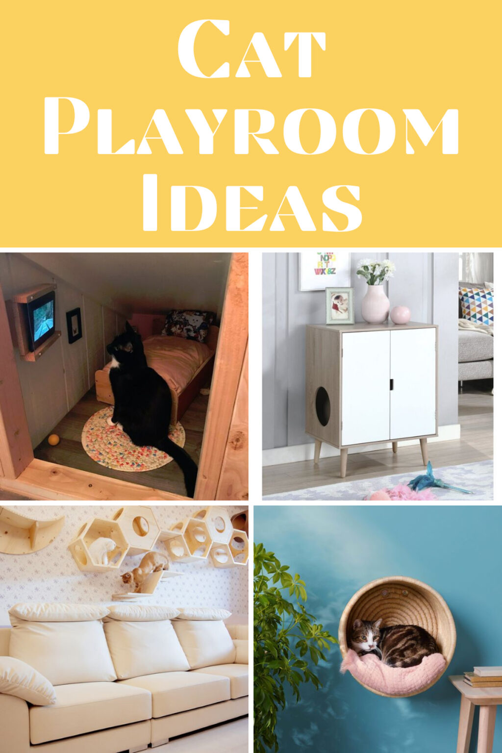 47+ Purrr-fect Cat Room Ideas To DIY or Buy – Pink Pop Design