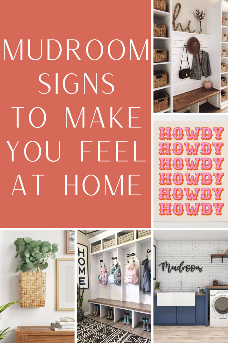 27+ Mudroom Signs To Make You Feel At Home – Pink Pop Design