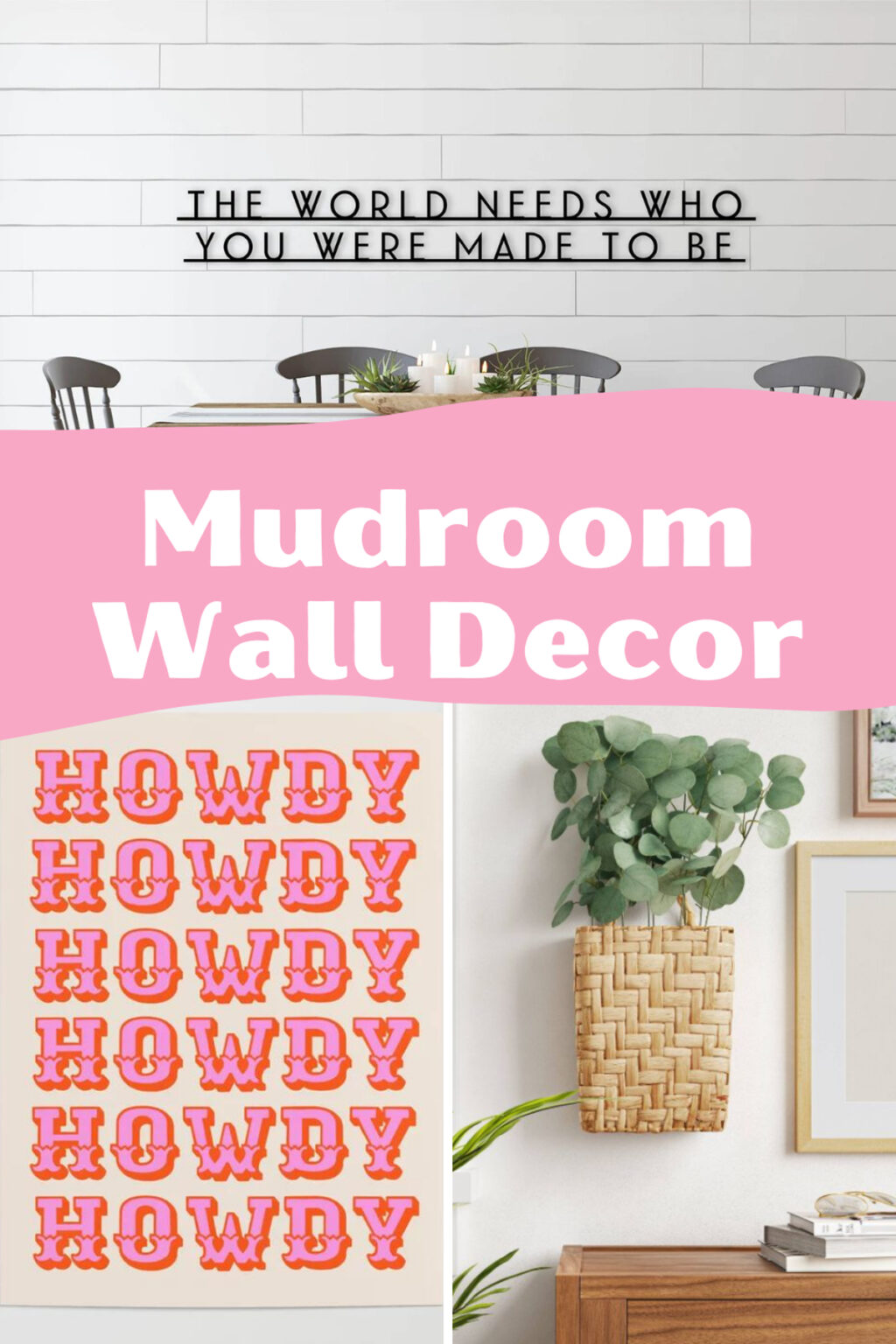 27+ Mudroom Signs To Make You Feel At Home – Pink Pop Design