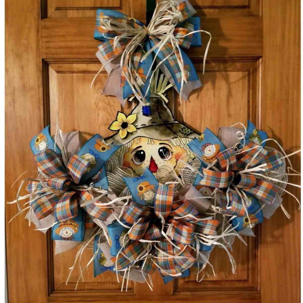 31 Scarecrow Wreaths To DIY Or Buy – Pink Pop Design