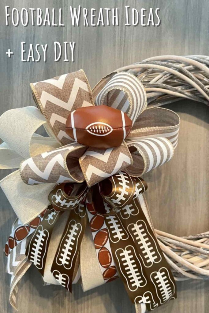 31 Football Wreath Ideas + Easy DIY – Pink Pop Design