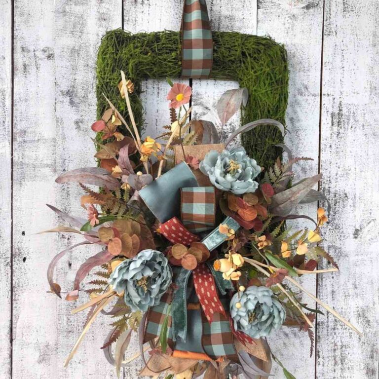 33 Cutest Square Wreath Ideas + DIY – Pink Pop Design
