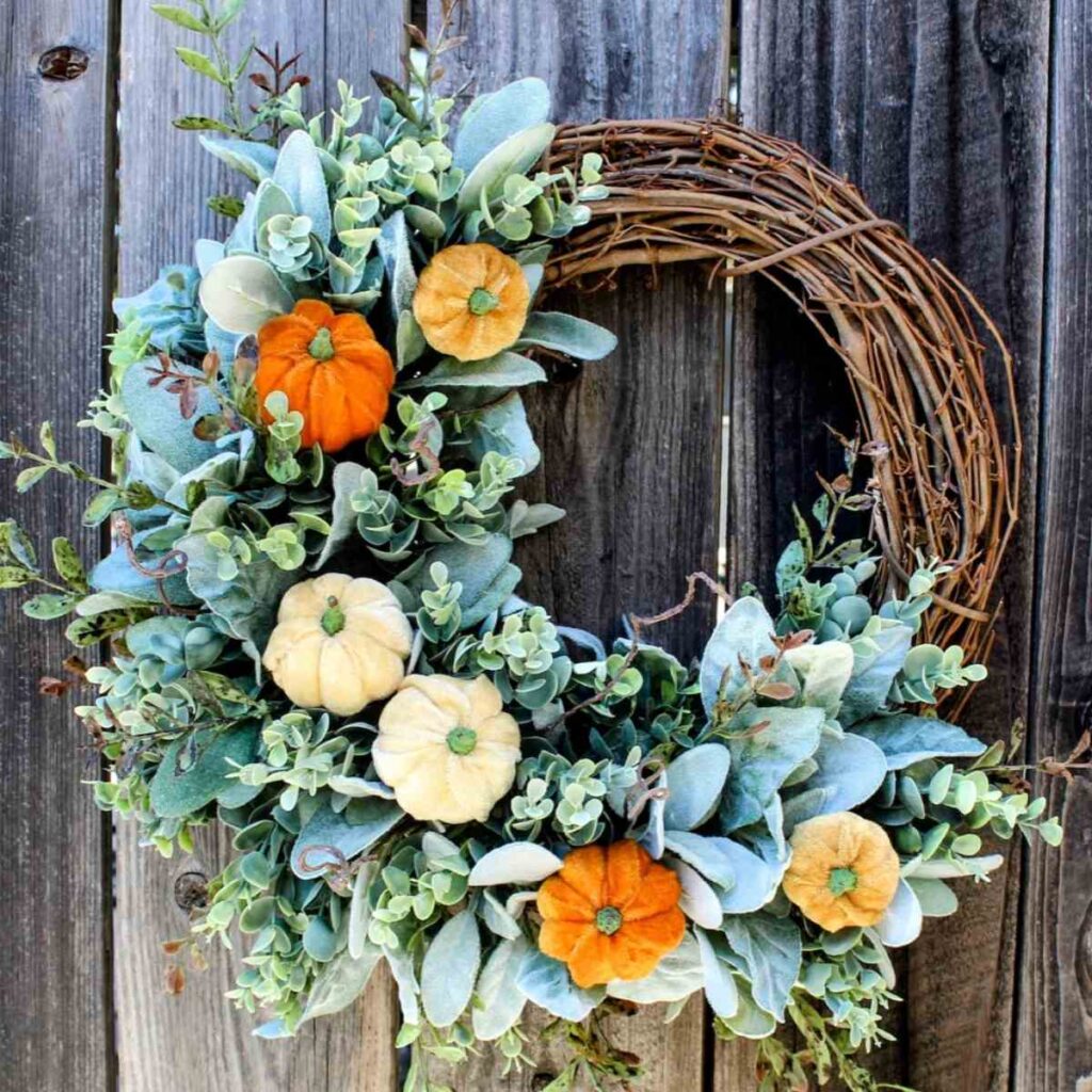 61 Cozy Thanksgiving Wreath Ideas – Pink Pop Design