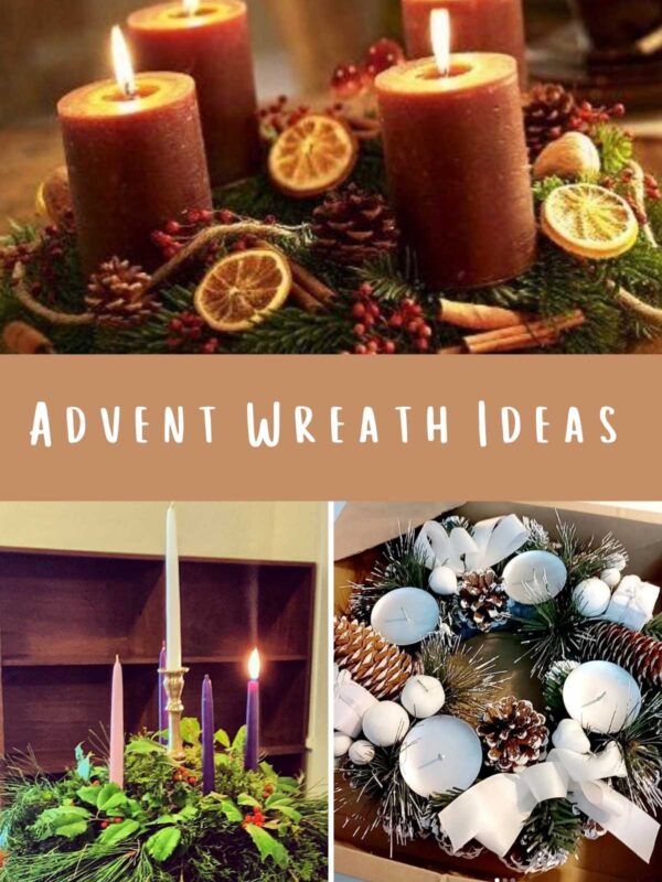 How to Make an Advent Wreath: Simple & Easy – Pink Pop Design