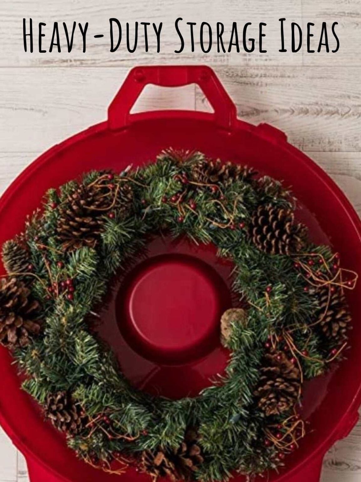15 Foolproof Storage Ideas for Wreaths – Pink Pop Design