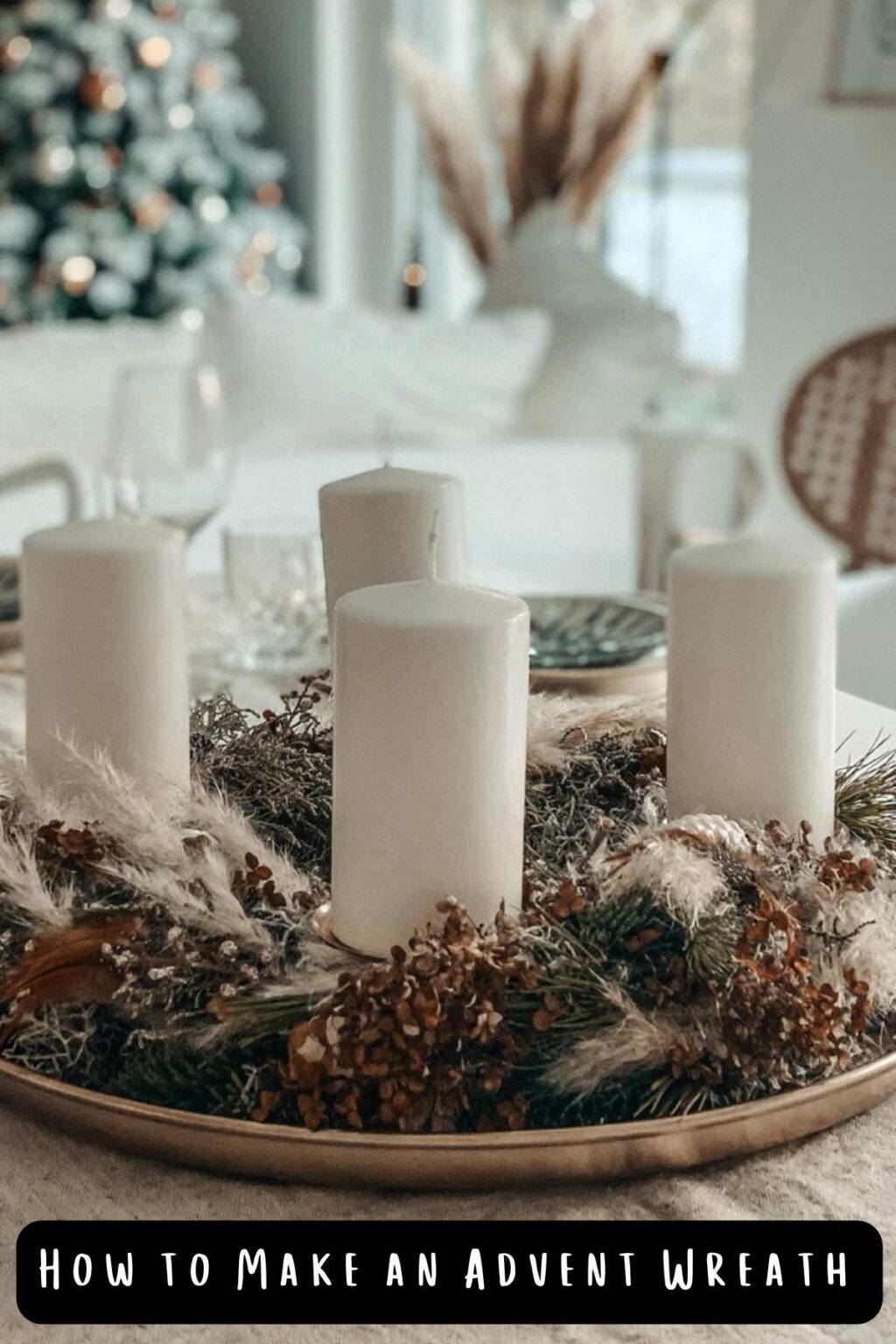 How to Make an Advent Wreath: Simple & Easy – Pink Pop Design