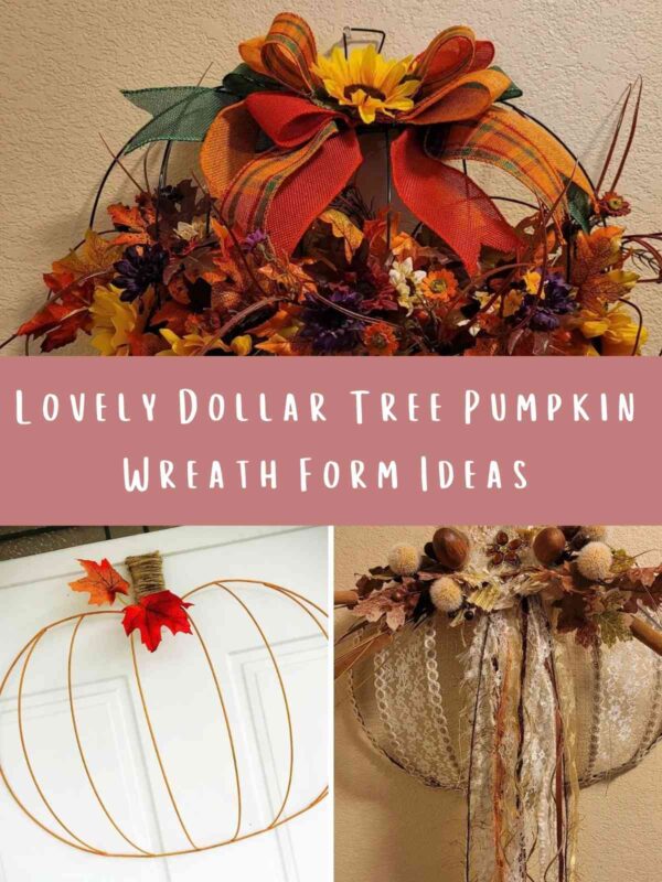 41 Best Dollar Tree Pumpkin Wreath Form Ideas – Pink Pop Design