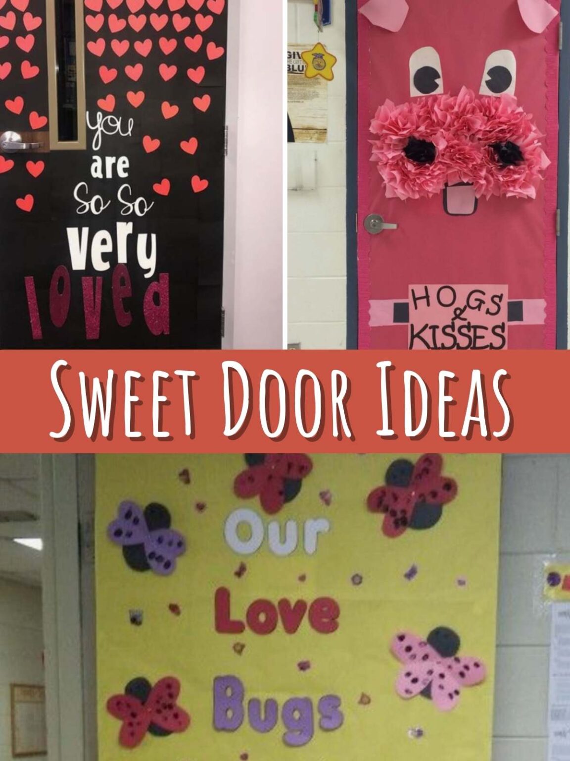 41+ Cute Door Decorations for Valentines Day – Pink Pop Design