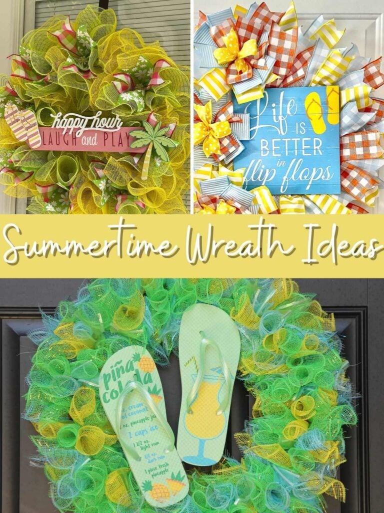 31 Coolest Flip Flop Wreaths Ideas To DIY Or Buy – Pink Pop Design