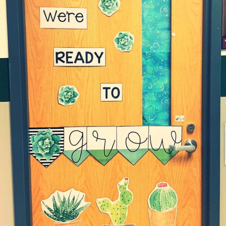 Cute Back To School Door Decorations Students Will Love – Pink Pop Design