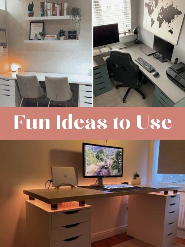 41 Ikea Alex Desk Hack Ideas That’ll Blow Your Mind – Pink Pop Design